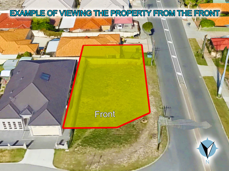 Property Aerial Dimension Overlay | Agent Works A Digital Contents Provider