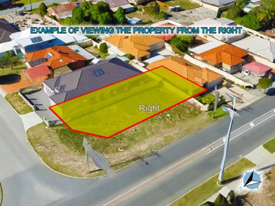 Property Aerial Dimension Overlay | Agent Works A Digital Contents Provider